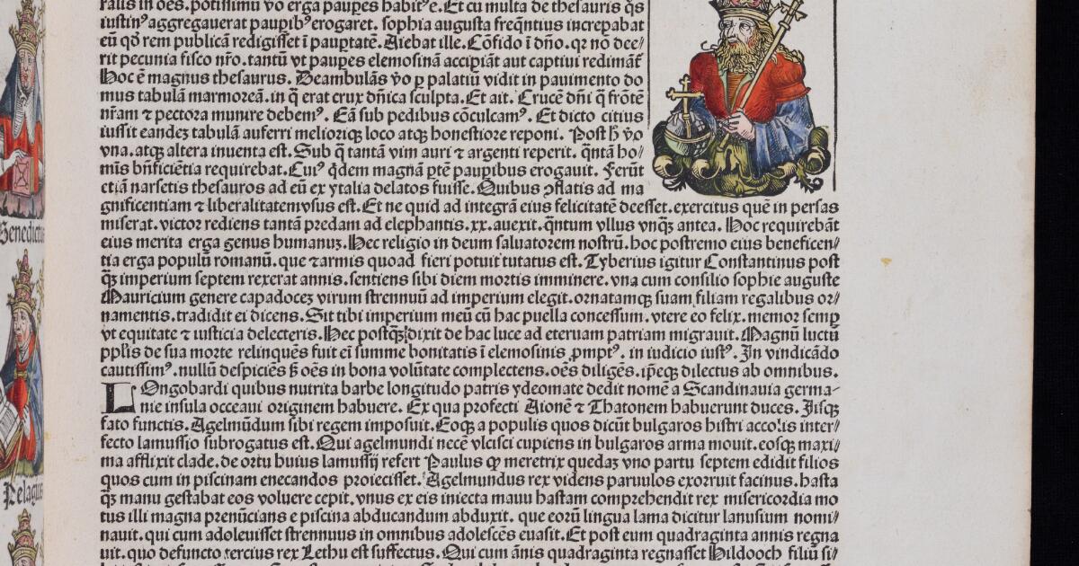 Treasures of the Library : Nuremberg Chronicle
