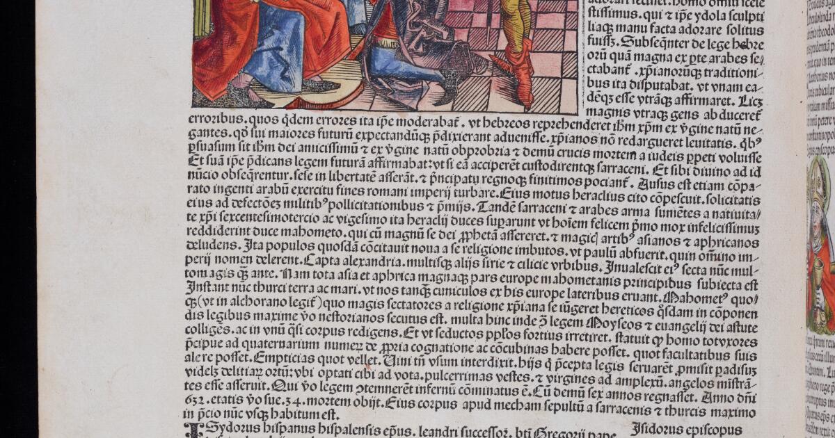 Treasures of the Library : Nuremberg Chronicle