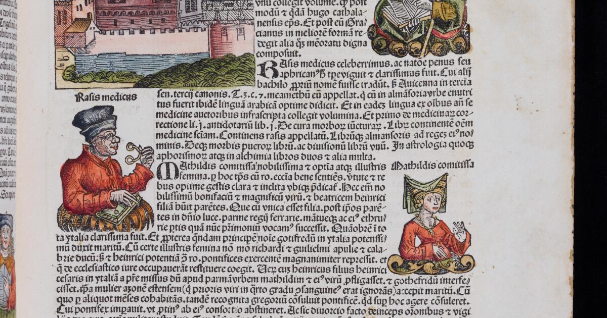 Treasures of the Library : Nuremberg Chronicle