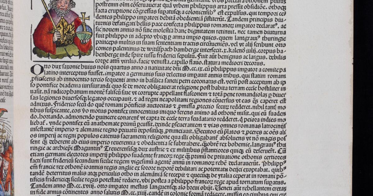 Treasures of the Library : Nuremberg Chronicle