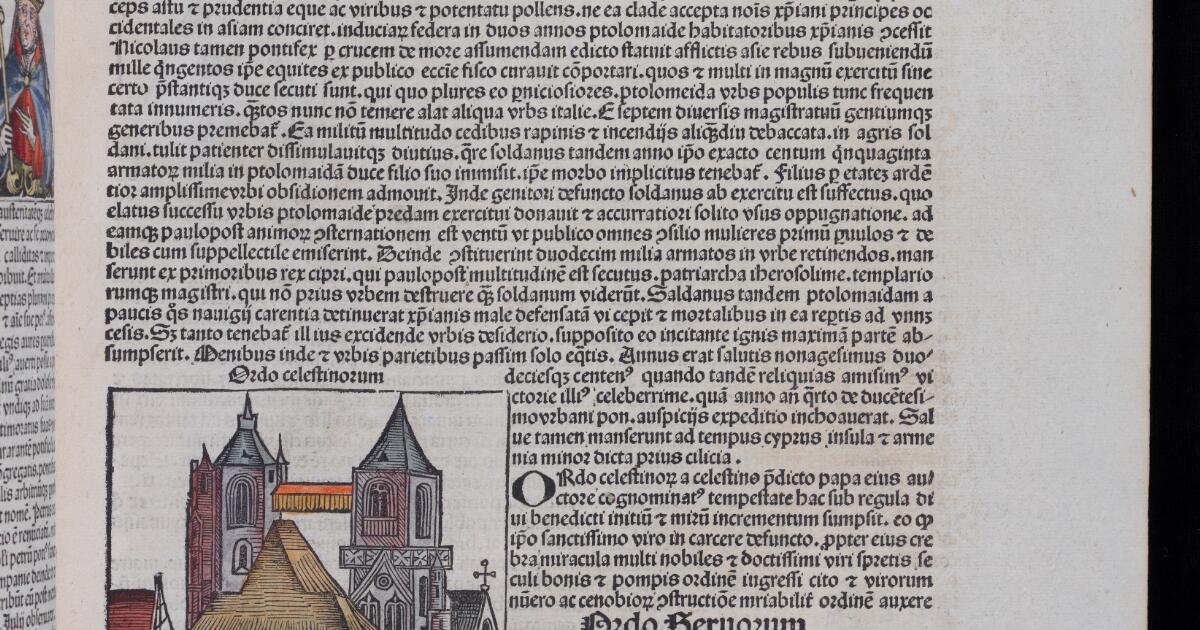 Treasures of the Library : Nuremberg Chronicle