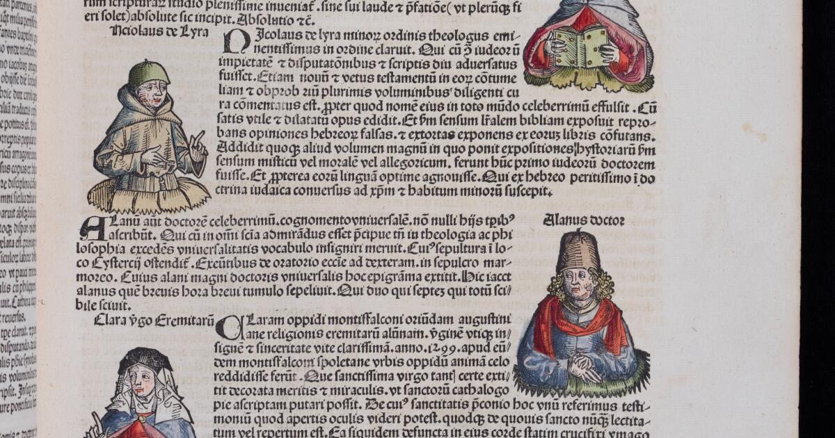 Treasures of the Library : Nuremberg Chronicle