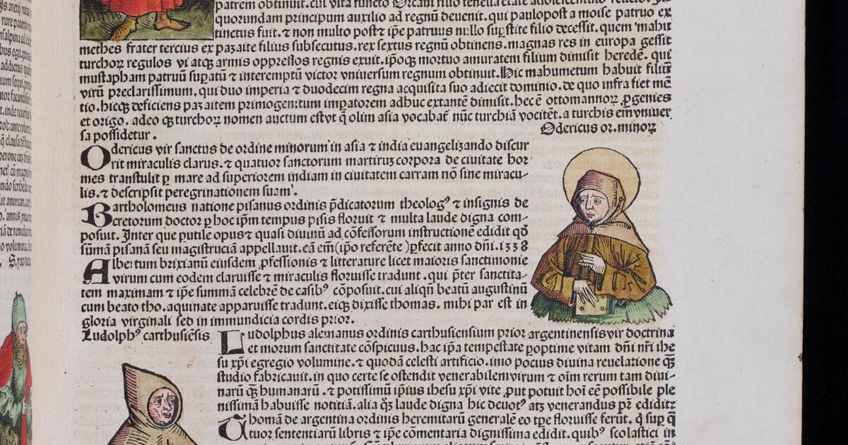 Treasures of the Library : Nuremberg Chronicle
