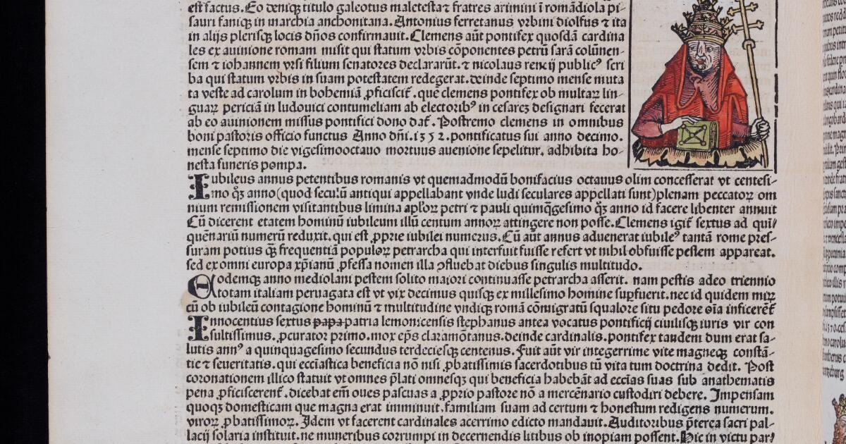 Treasures of the Library : Nuremberg Chronicle