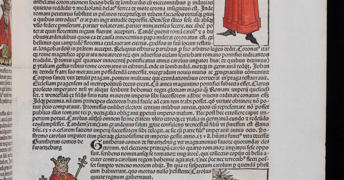 Treasures of the Library : Nuremberg Chronicle
