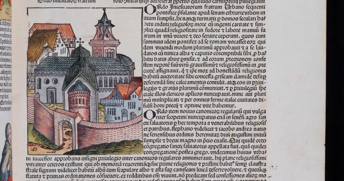 Treasures of the Library : Nuremberg Chronicle