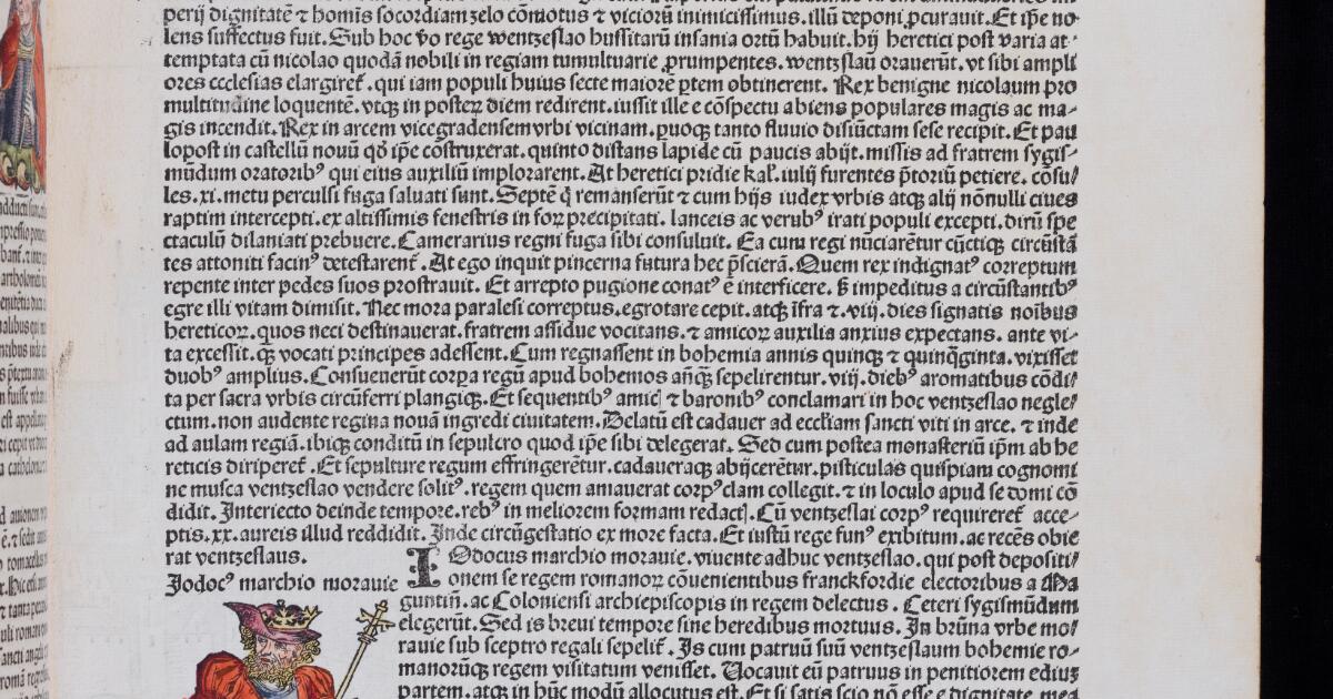 Treasures of the Library : Nuremberg Chronicle