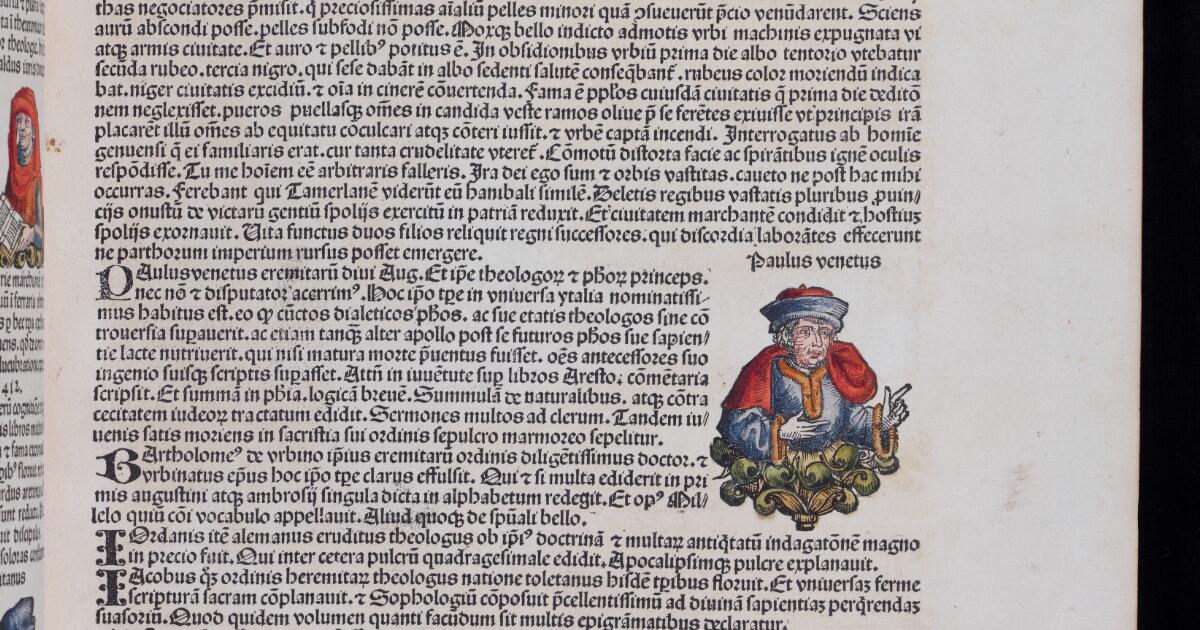 Treasures of the Library : Nuremberg Chronicle