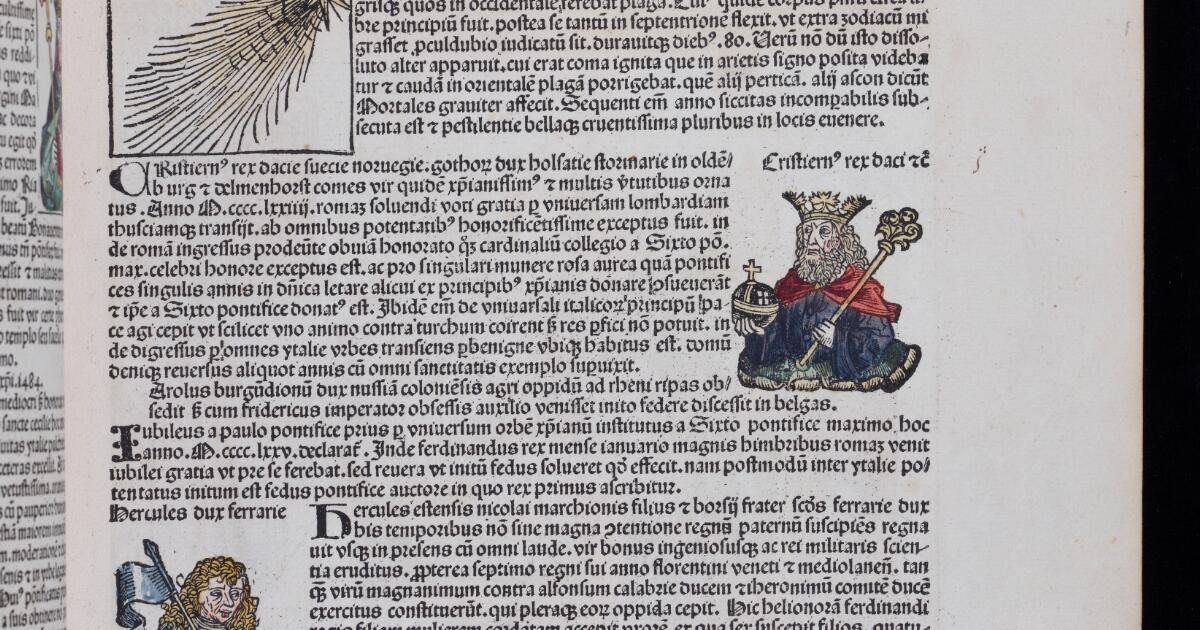 Treasures of the Library : Nuremberg Chronicle