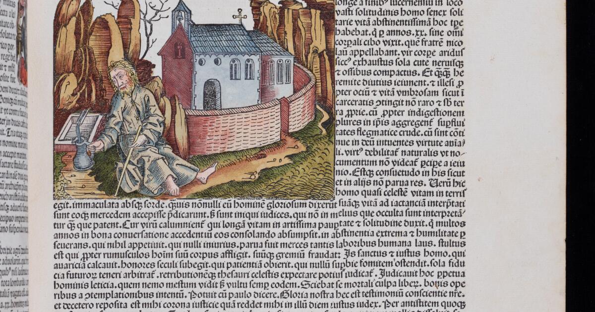 Treasures of the Library : Nuremberg Chronicle
