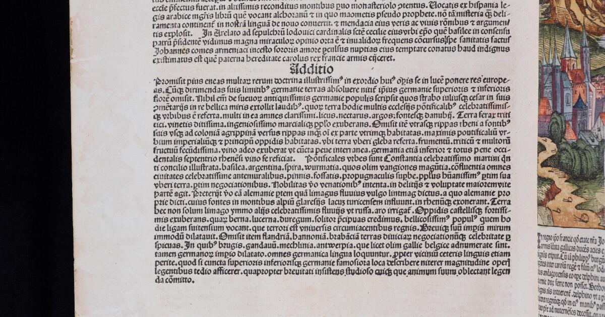 Treasures of the Library : Nuremberg Chronicle