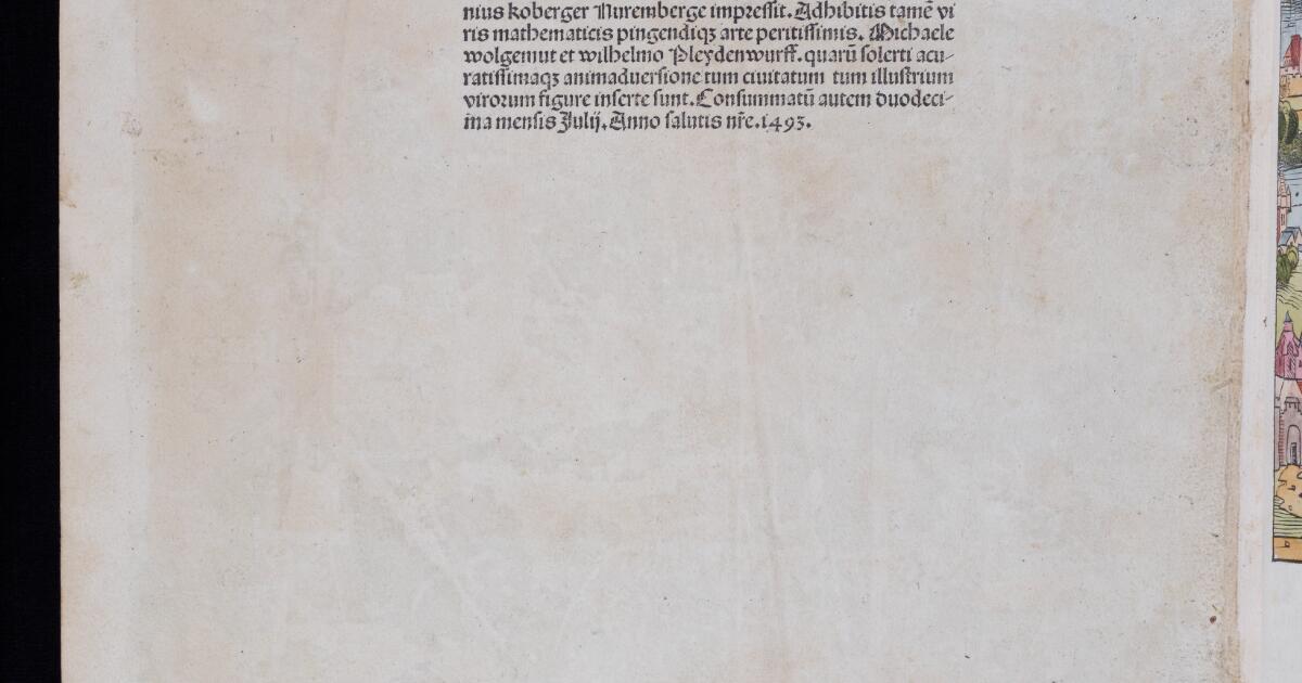 Treasures of the Library : Nuremberg Chronicle