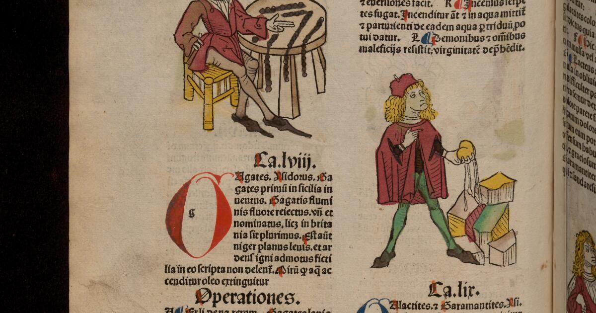 Treasures of the Library : Ortus sanitatis