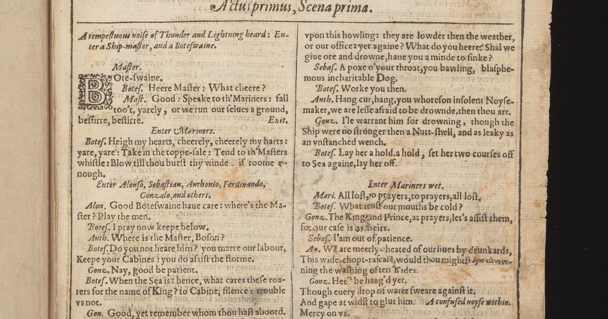 Rare Books and Manuscripts : Mr. William Shakespeares comedies ...