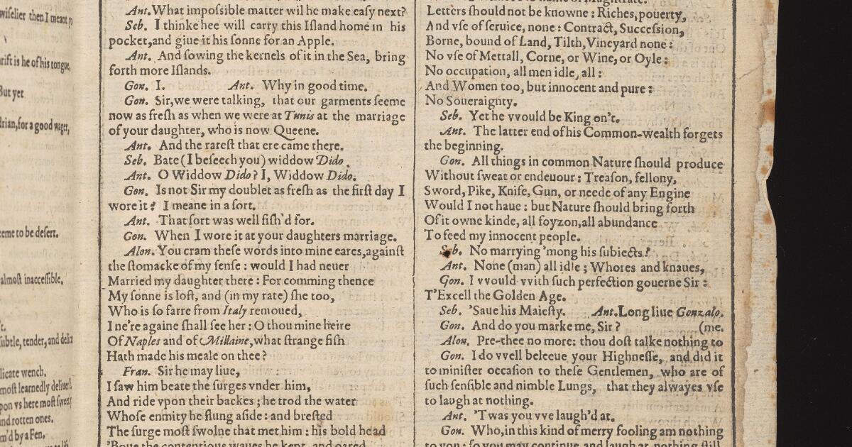 Rare Books and Manuscripts : Mr. William Shakespeares comedies ...
