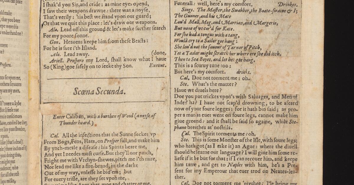 Rare Books and Manuscripts : Mr. William Shakespeares comedies ...