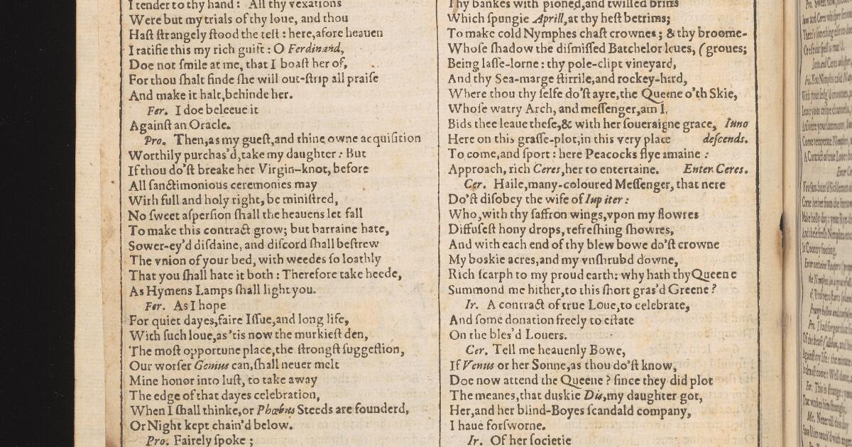 Rare Books and Manuscripts : Mr. William Shakespeares comedies ...