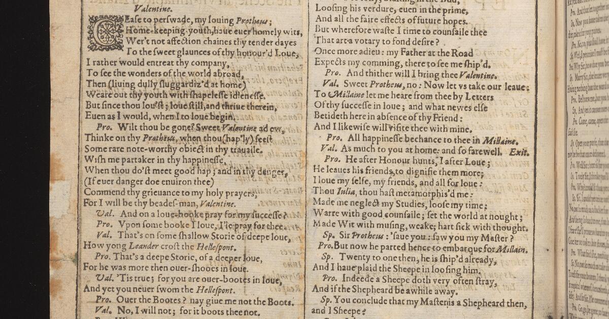 Rare Books and Manuscripts : Mr. William Shakespeares comedies ...