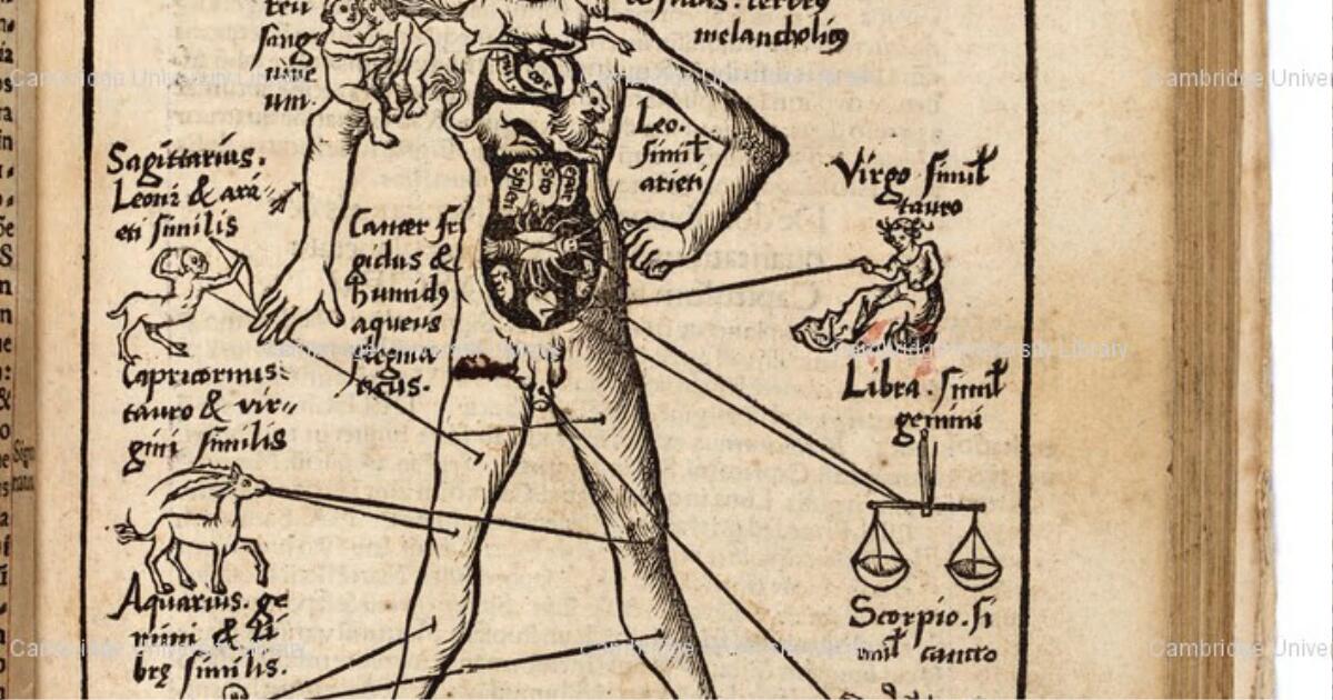 Astronomical Images : Zodiac man