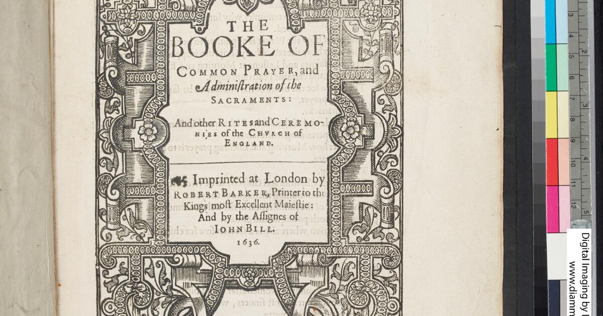 Queens' College : The Booke of Common Prayer, with Chapel Part Book